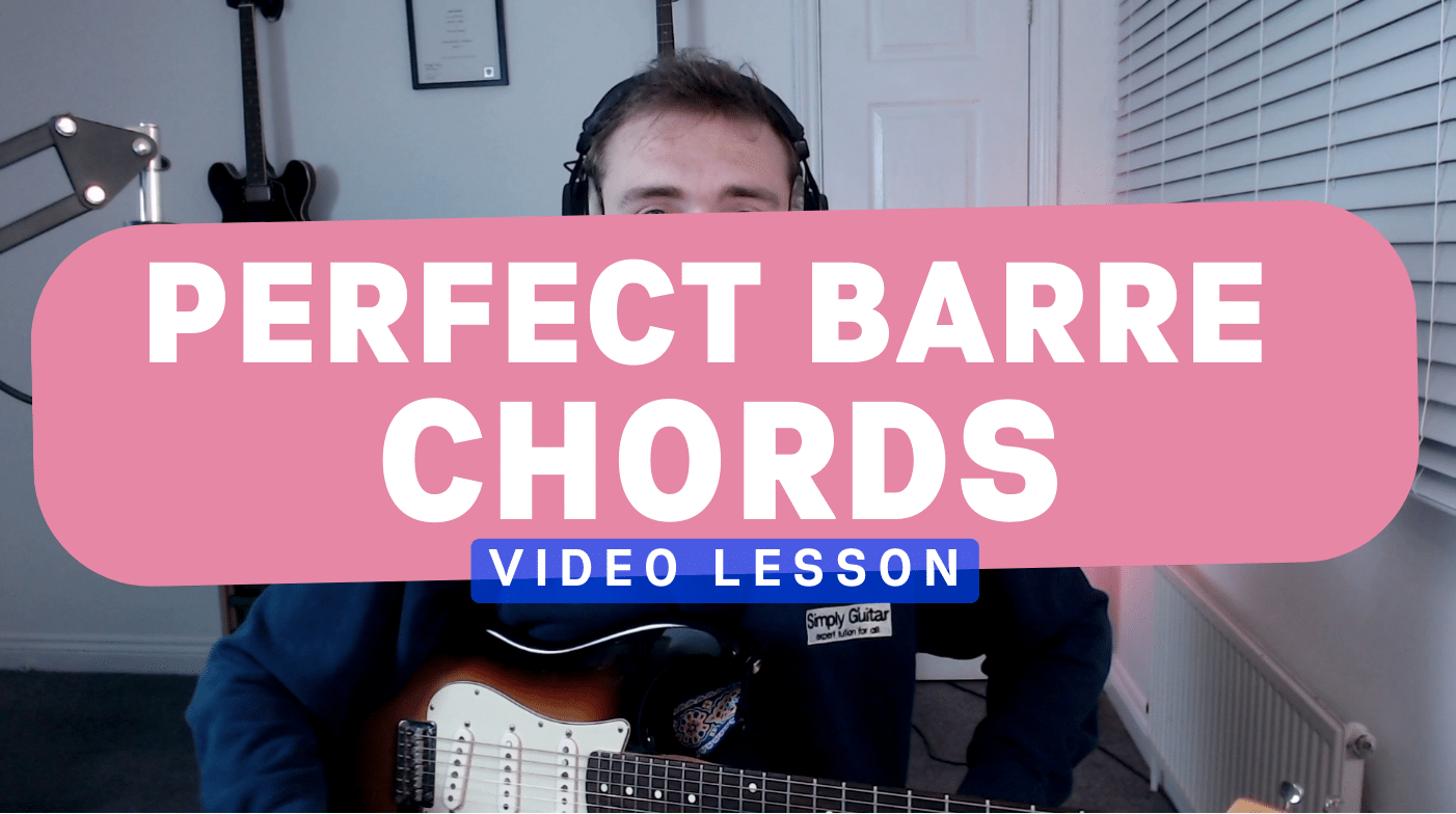 Master the F Chord: How to Perfect Your E Shape Barre Chord | Simply Guitar