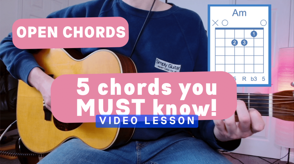 5 Beginner Chords that you MUST know | Simply Guitar
