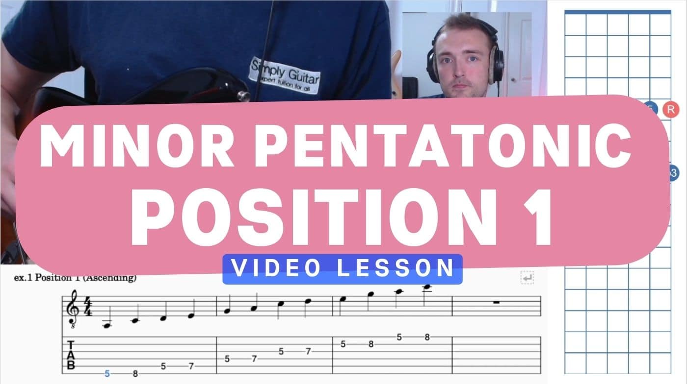 Minor Pentatonic Scale: Understanding the First Position | Simply Guitar