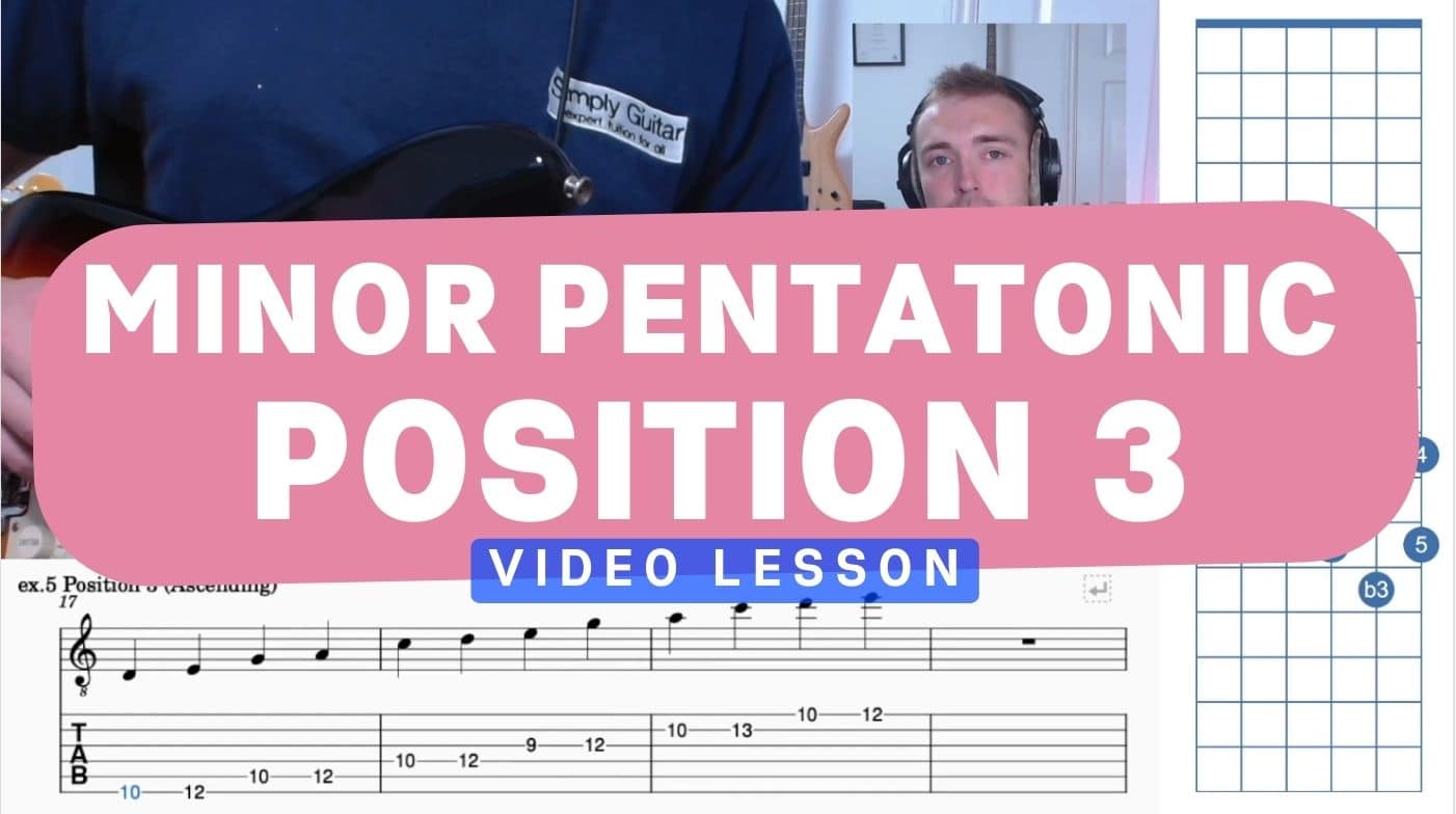 Exploring the Third Position of the Minor Pentatonic Scale | Simply Guitar