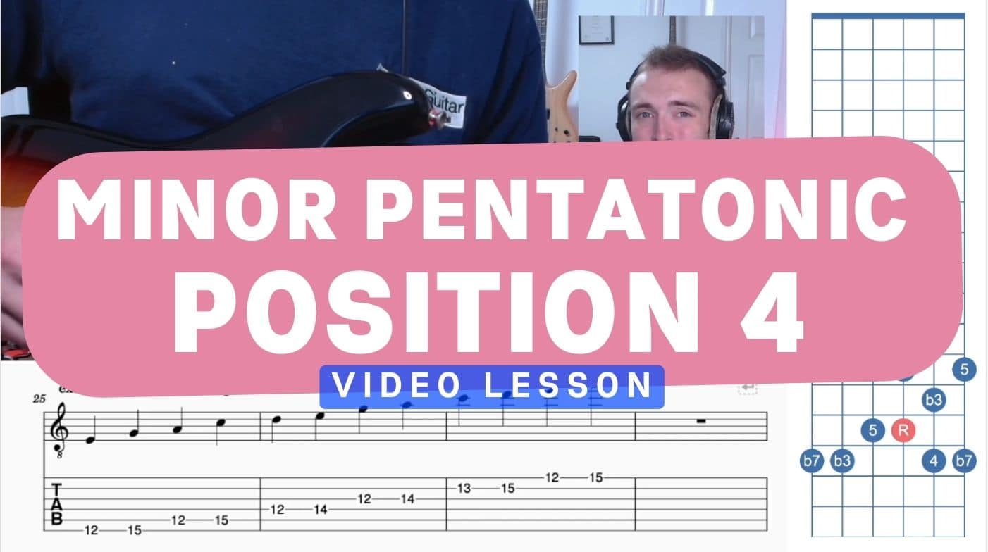 The Fourth Position in the Minor Pentatonic Scale: An Overview | Simply ...