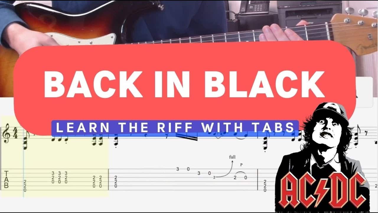 Back in Black – AC/DC | Simply Guitar