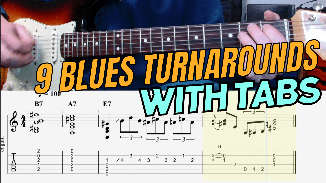 9 Blues Turnarounds with Tabs | Simply Guitar