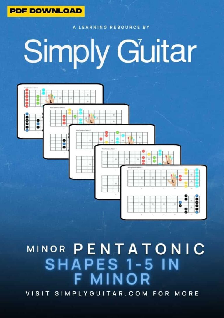 The 5 Positions of the Minor Pentatonic Scale | Simply Guitar